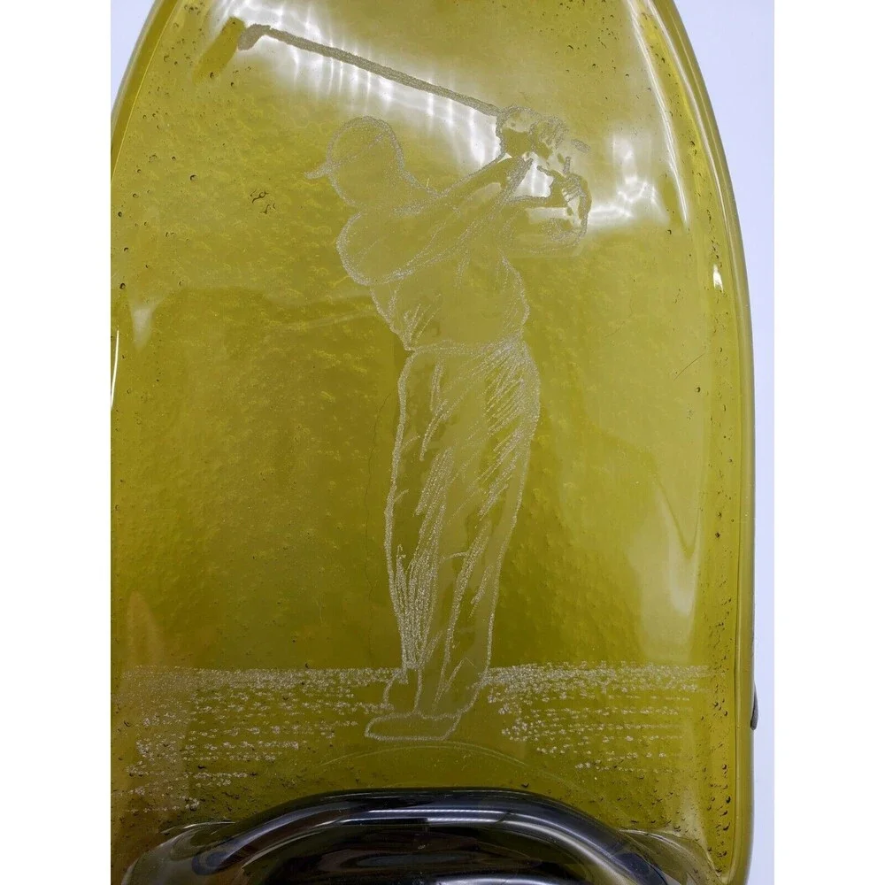 Unmarked | Dining | Cheese Plate Green Wine Bottle Serving Dish Spoon ...